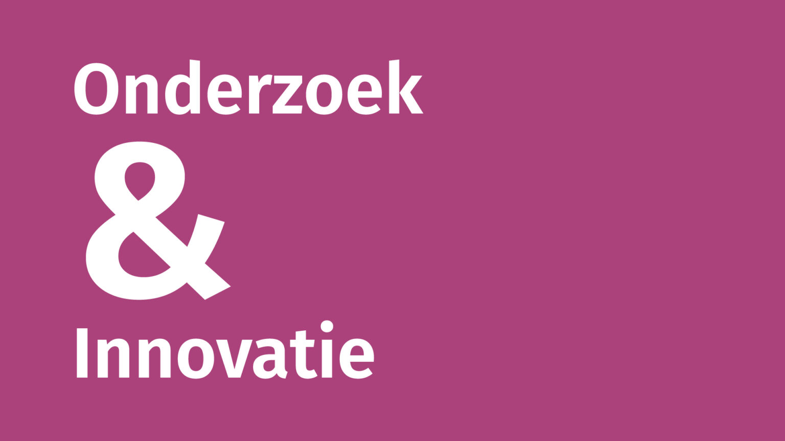 Onderzoek & innovatie 2023 - Sterk Magazine